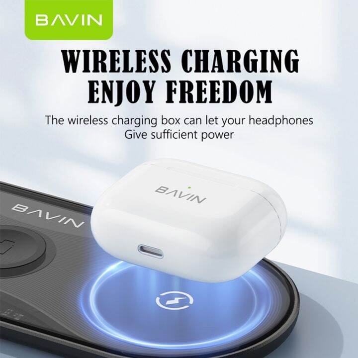 BAVIN BA25 TWS Bluetooth Earphones Long Endurance Bluetooth 5.1 ...