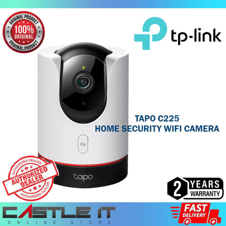 TP-LINK TAPO C225 IP Camera Tapo Wifi N 4MP 2K QHD Max 512GB MicroSD Pan/Tilt AI Home Security ...