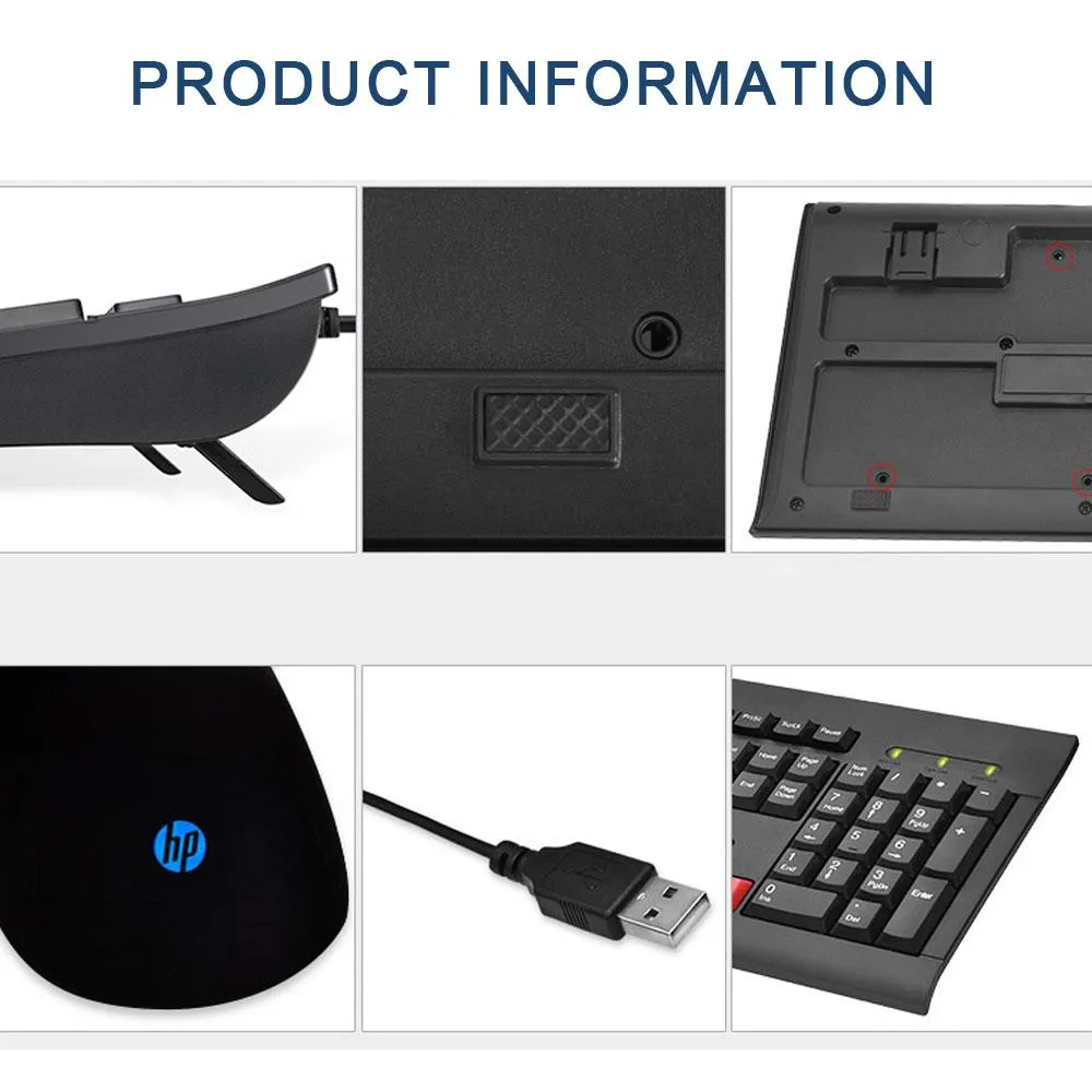 HP KM100 USB Gaming Keyboard and Mouse Combo | CyberDeals.lk - Ultimate ...
