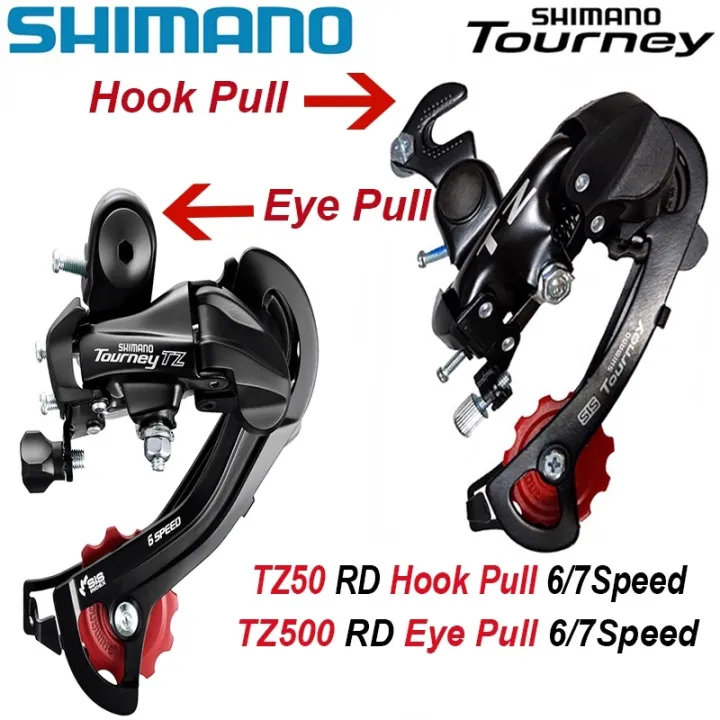 Shimano Tourney TZ50/TZ500 RD-SGS 6/7 speed Rear Derailleur Hook/Eye ...