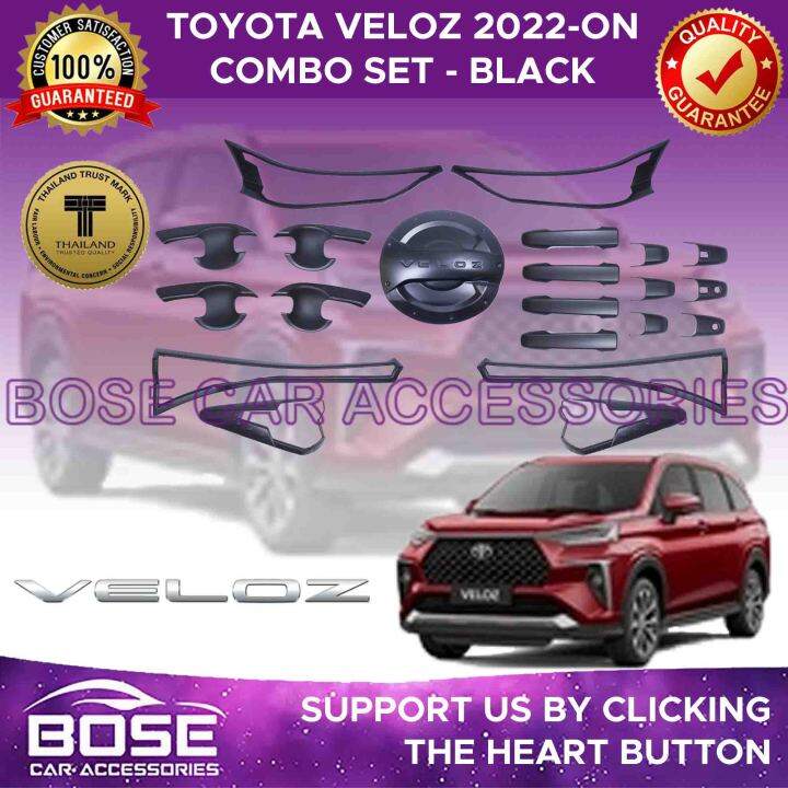 Toyota Veloz 2022 2023 Onwards Model Garnish Cover Set Car Accessories ...