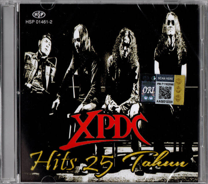 XPDC - HITS 25 TAHUN CD ALBUM 25 LAGU | Lazada