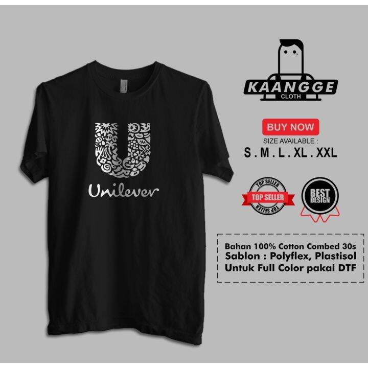 Kaos Unilever Logo Baju Perusahaan | Lazada Indonesia