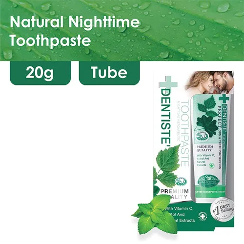 Dentiste Regular Natural Nighttime Toothpaste 20g [AUTHENTIC] | Lazada PH