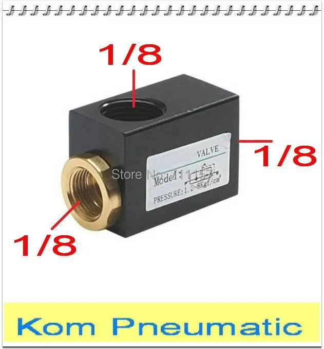 Pneumatic QE-01 1/8 quot; One Way Air Quick Exhaust Valve | Lazada.co.th