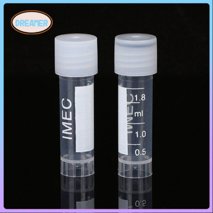 50Pcs/set 2Ml Conical Micro Centrifuge Tubes Plastic Centrifuge Test ...
