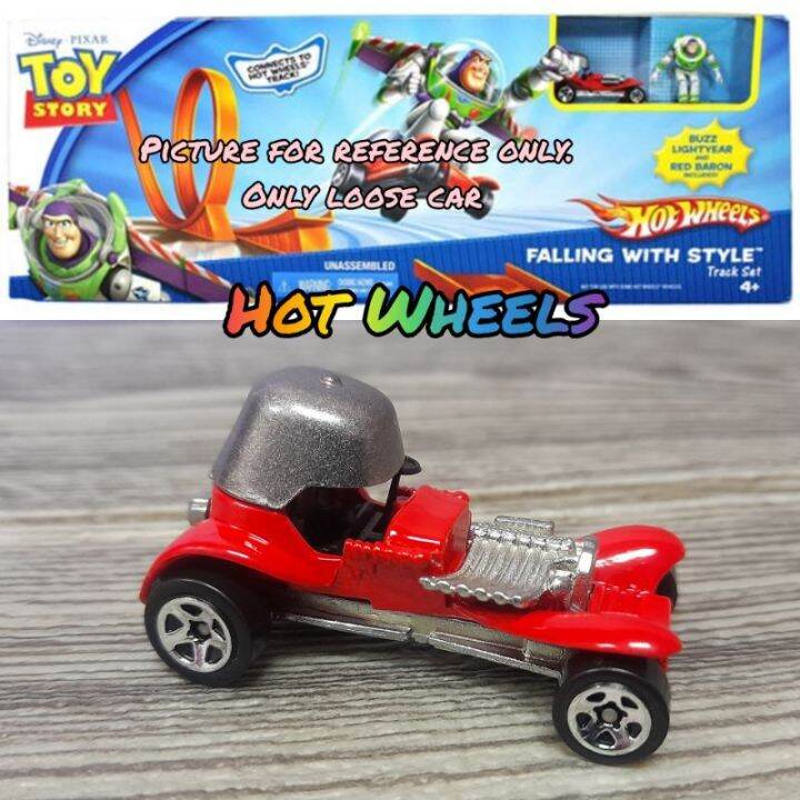Hot Wheels Red Baron from Toy Story Playset 2009 HotWheels Loose ...