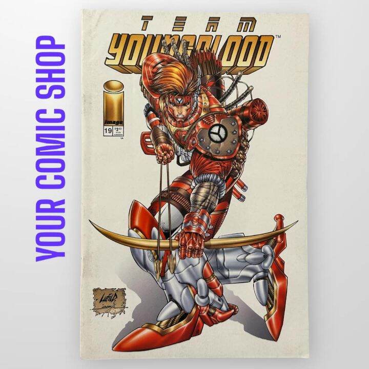 team Youngblood 19 Published Jun 1995 by Image Cover pencils by Rob ...