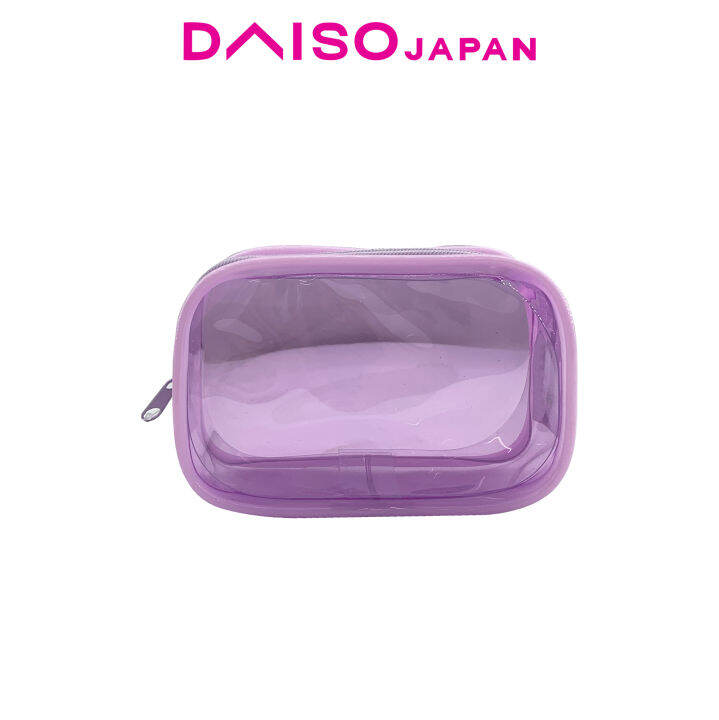 Daiso Mini Vinyl Pouch (Lavender Haze) | Lazada PH