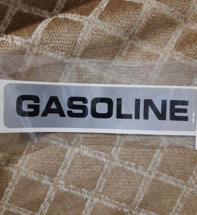 Gasoline sticker | Lazada PH