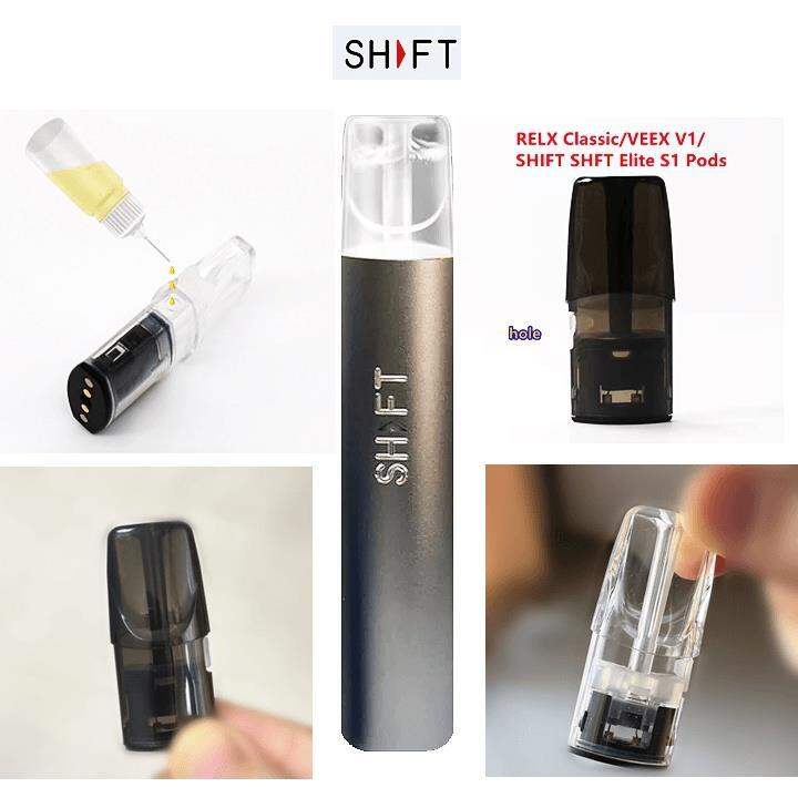 [legit] SHIFT S1 Relx V1 Case Device Pod Cartridge Pods Refillable 2ML ...