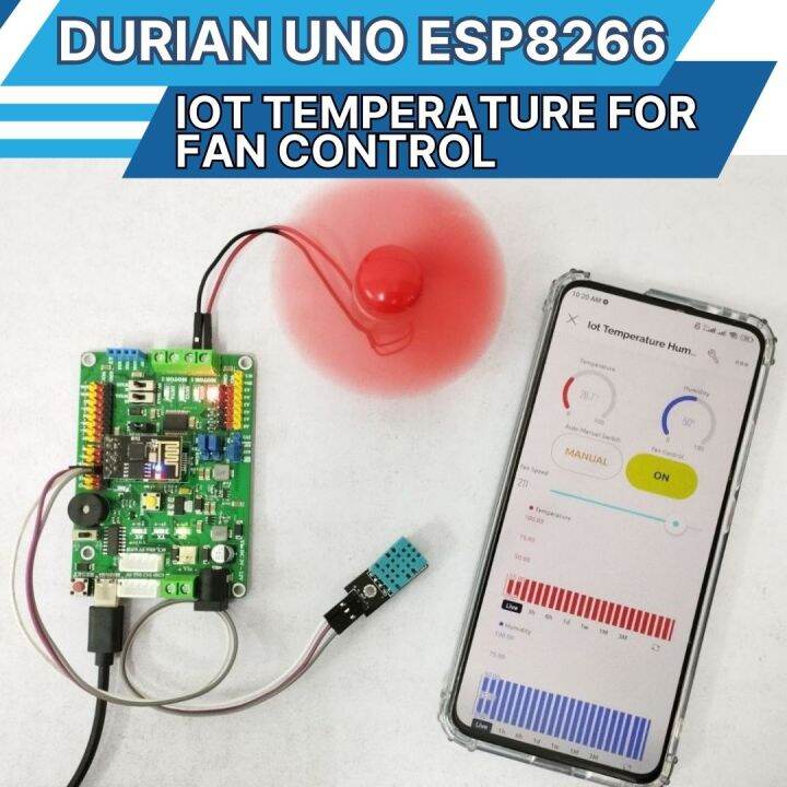 Arduino Stem Rbt Project Arduino Durian Uno Esp8266 Iot Dht11 Humidity