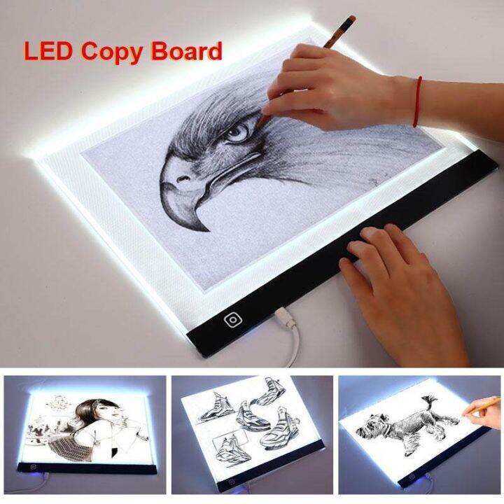 Ultra-thin A4 Size Portable Copy Board LED Acrylice Art Copy Sketchin ...