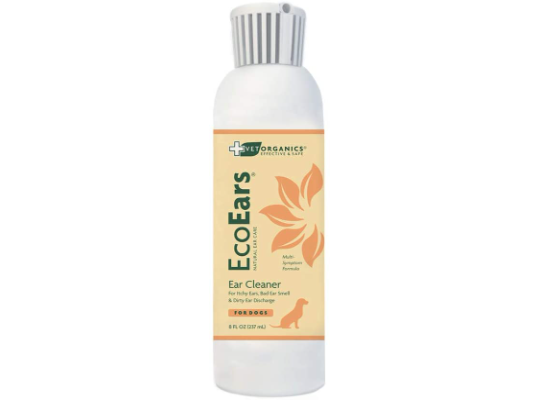 Vet Organics EcoEars Dog Ear Cleaner. Natural Multi-Action Formula. for ...