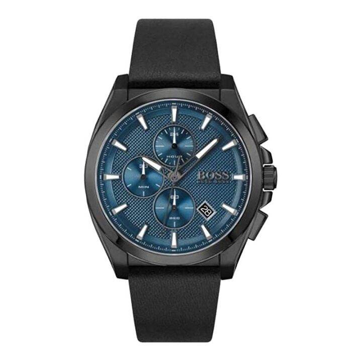 Jam Tangan Pria Hugo Boss Grandmaster 1513883 Men Chronograph Blue Dial ...