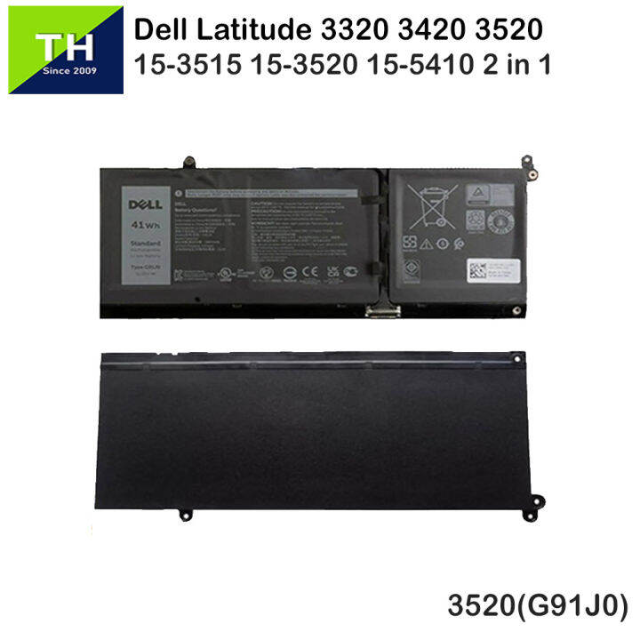 Dell Latitude 3320 3420 3520 G91J0 MGCM5 Series 3 Cells Notebook ...