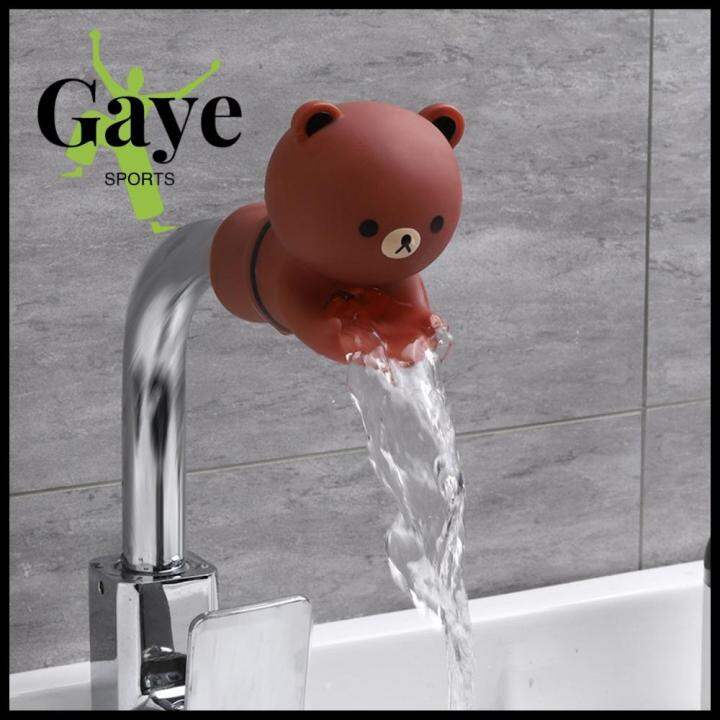 GS Cartoon Style Faucet Extender Pvc Anti Splash Water Bubbler Funny No ...