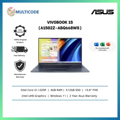 ASUS VivoBook 15 A1502 Price in Malaysia & Specs - RM2599 | TechNave