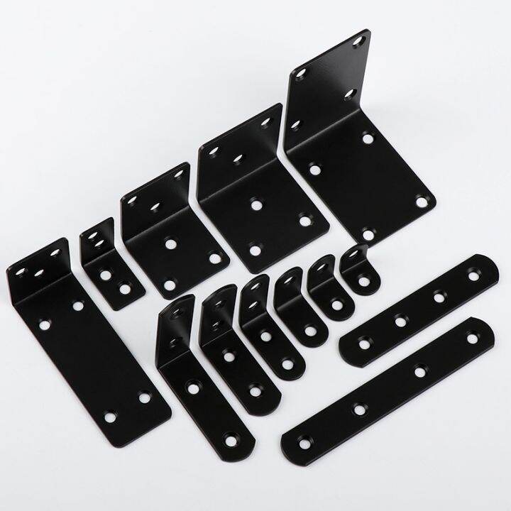 stainless steel black corner code fixed bracket laminate bracket L ...