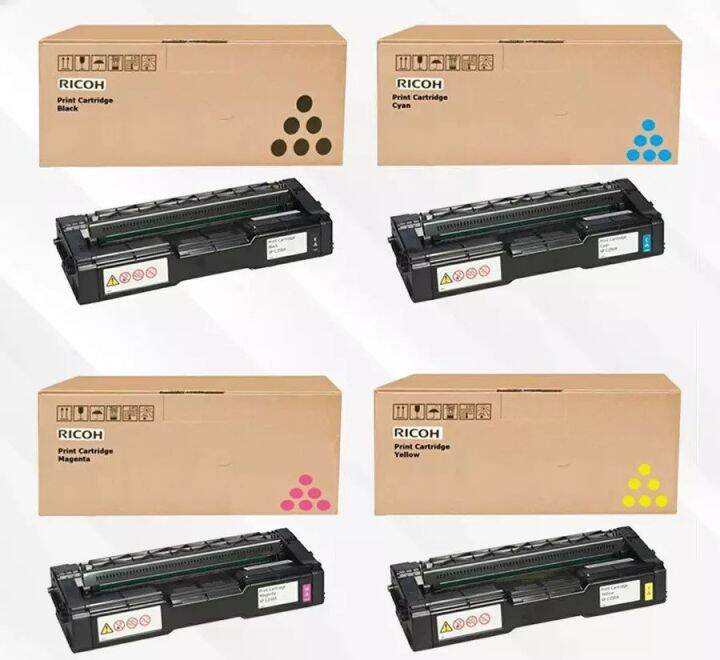 Ricoh Original SPC260 SPC261 SPC250 Toner Cartridge for Ricoh Aficio SP C260 C261 C250 SPC250E ...