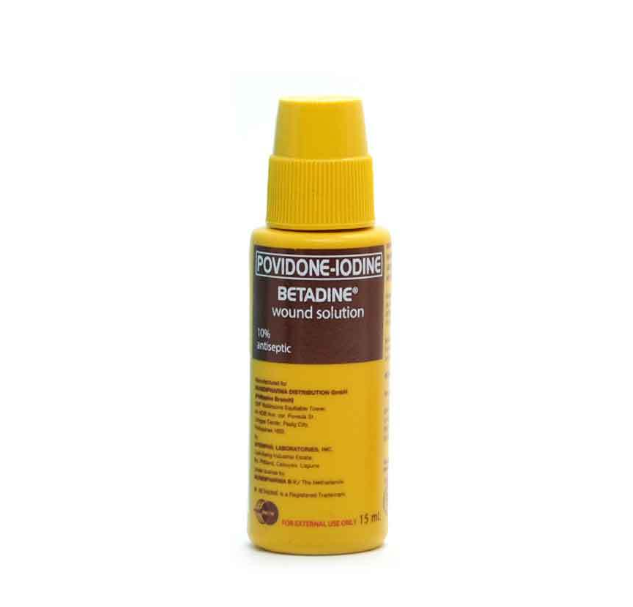 BETADINE Povidone Iodine 10% Wound Solution 15 ml | Lazada PH
