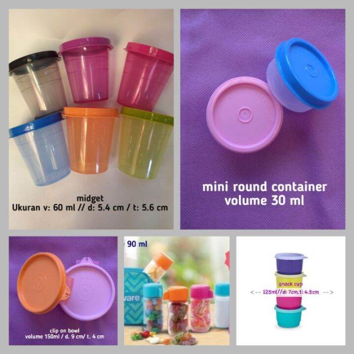 Mini Tupperware Eco Multi Variants | Lazada PH