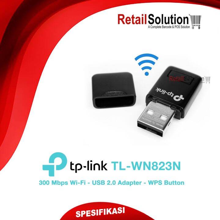 WiFi USB Adapter 300Mbps - TPLINK TP-LINK TL-WN823N TLWN823N WN823 ...