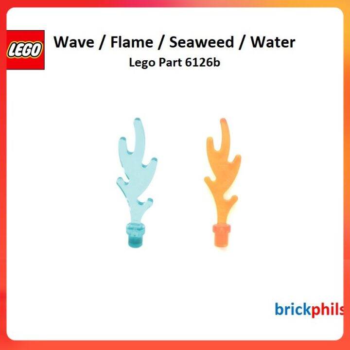 Lego Part 6126b Wave / Flame / Seaweed / Water | Lazada PH