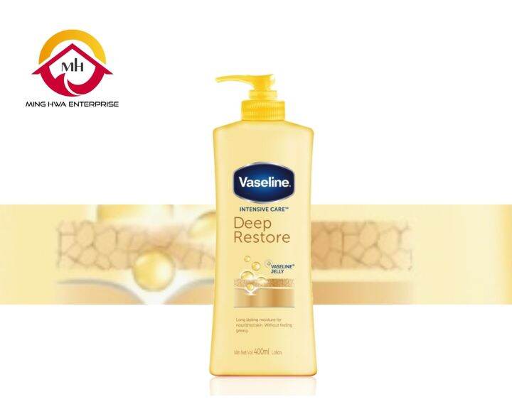 Vaseline Intensive Care Body Lotion Deep Restore 400ml | Lazada