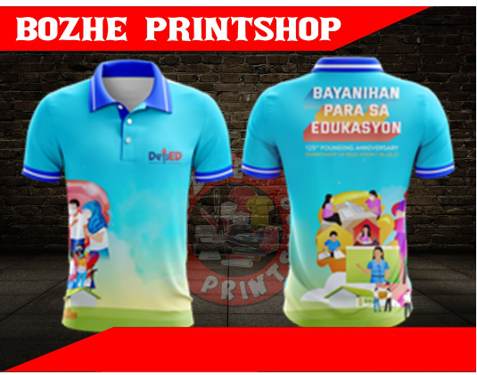 summer last DepEd Full Sublimation man Polo POLO shirt-12 | Lazada PH