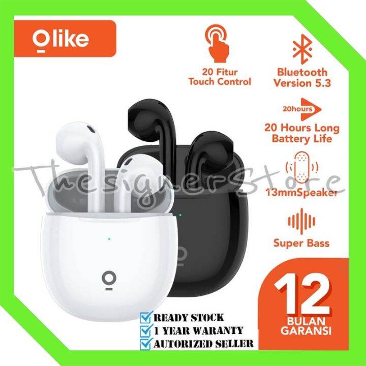 Olike T101 TWS Earphone Bluetooth Wireless Earbuds 5.3 20 Hours Play ...