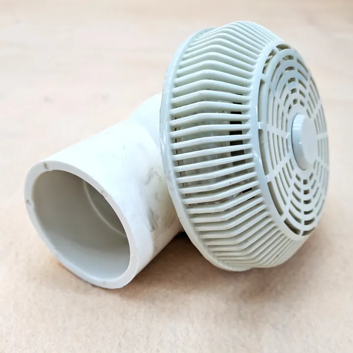 Water Return Fitting Strainer Main Drain Gutter Deck Drain Grate Water ...
