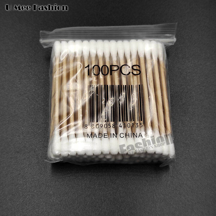 Cotton Buds 100% Pure Cotton Wood Stick & Plastic Stick Putik Kapas ...