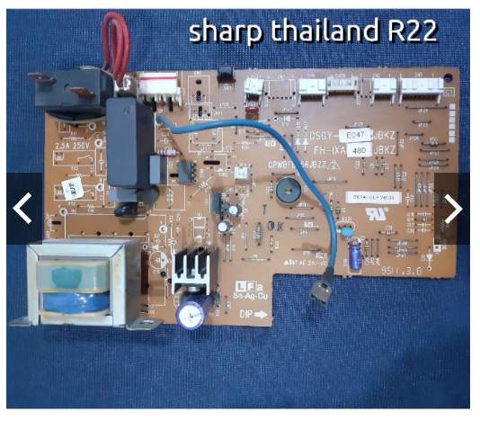 Modul pcb indoor ac Sharp thailand R22 original | Lazada Indonesia