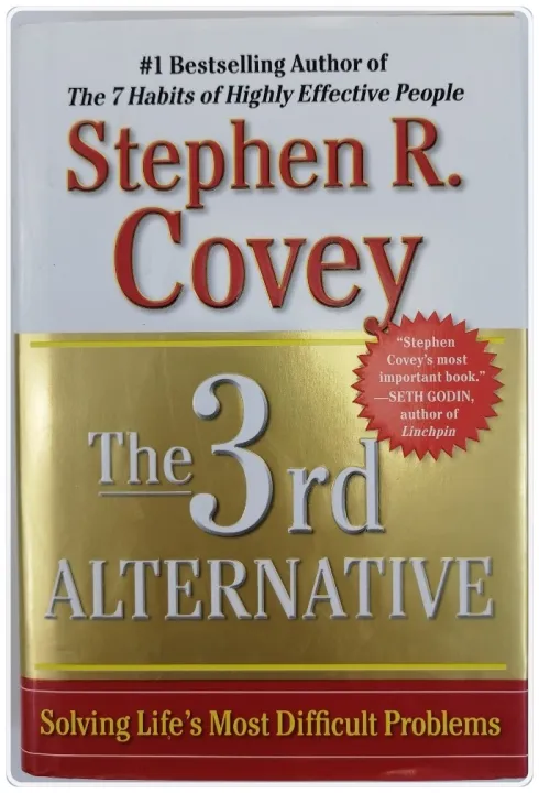 The 3rd Alternative โดย Stephen R. Covey ปกแข็ง (มือสอง) | Lazada.co.th