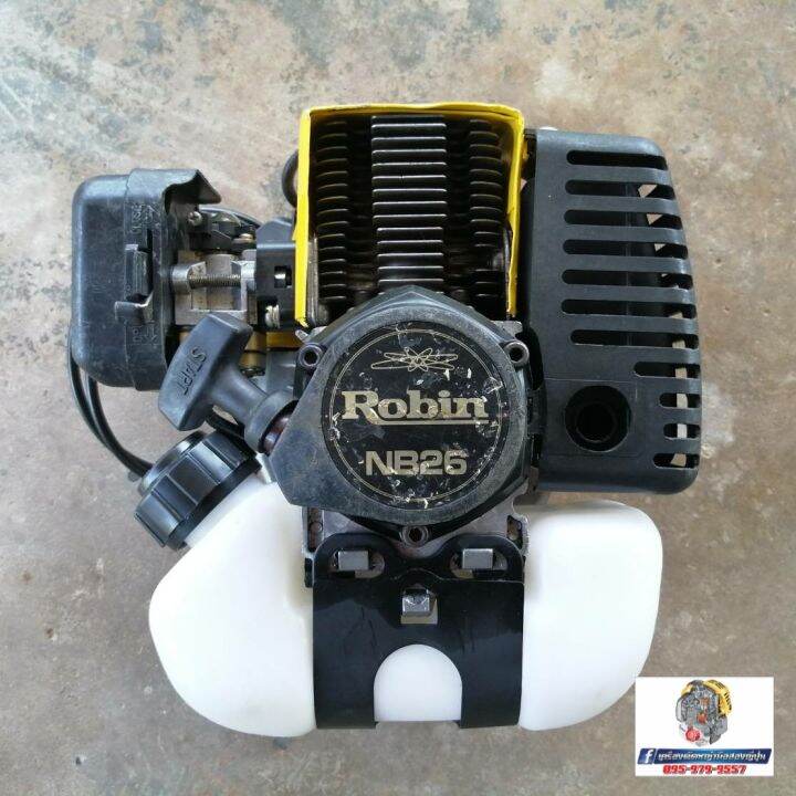 เครื่องตัดหญ้ามือ 2 ญี่ปุ่น Robin NB26 โรบิ้นสภาพนางฟ้า เกรดพรีเมี่ยม ...