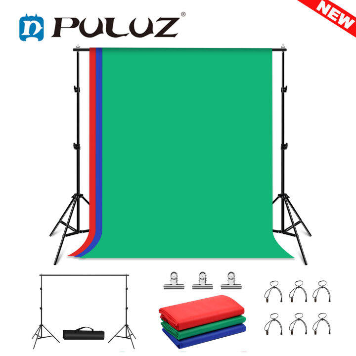 PULUZ 2x3m / 2x2m Photo Studio Background for Photoshoot Vlogging Live ...