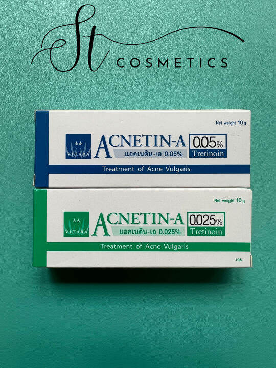 Acnetin-A 0.05% - 0.025% Tretinoin Treatment For Acne Vulgaris Cream ...
