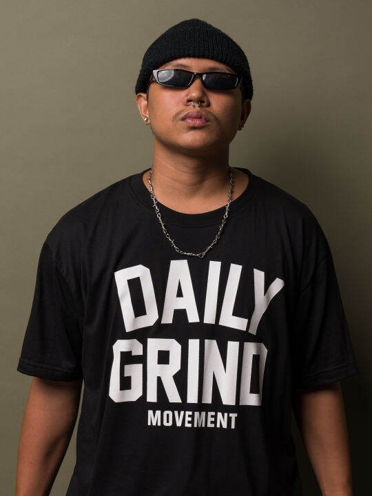 DAILY GRIND DIAMANTE TSHIRT BLACK | Lazada PH