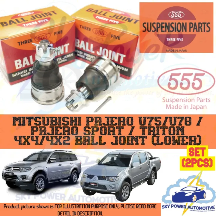 MITSUBISHI PAJERO V75/V78 / PAJERO SPORT / TRITON 4X4/4X2 555 JAPAN ...