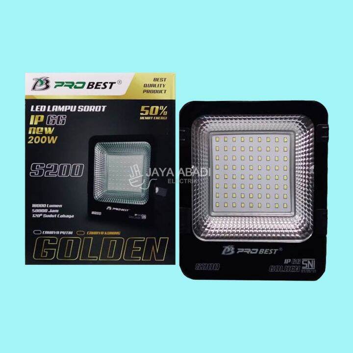 Lampu Sorot Led 200 watt Lampu Tembak Led smd ip66 200w 200 Watt ...