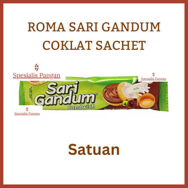ROMA SARI GANDUM COKLAT SATUAN BISKUIT GANDUM ENAK MURAH | Lazada Indonesia