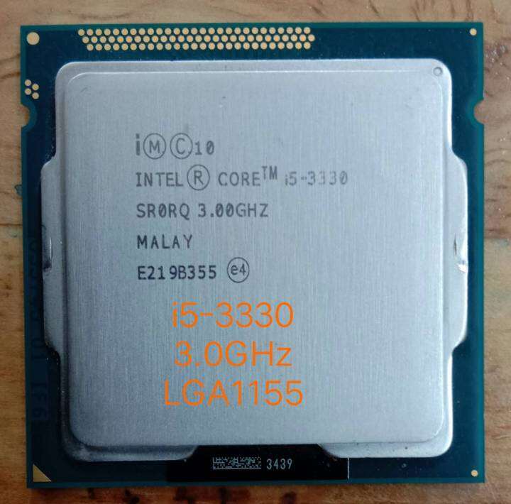CPU (ซีพียู) INTEL CORE i5-3330 3.00GHz LGA1155 ประกันร้าน ***ราคาถูก ...