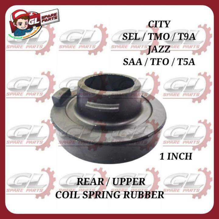 COIL SPRING RUBBER REAR UPPER 1 INCH HONDA CITY SEL TMO T9A JAZZ SAA ...