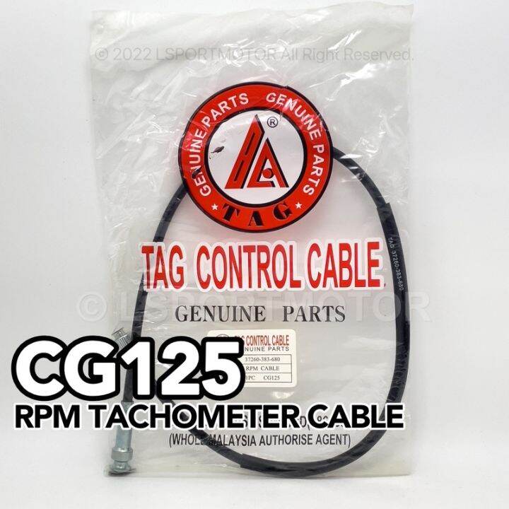 HONDA CG125 RPM TACHOMETER CABLE 37260-383-680 TACHO CABLE CG 125 | Lazada