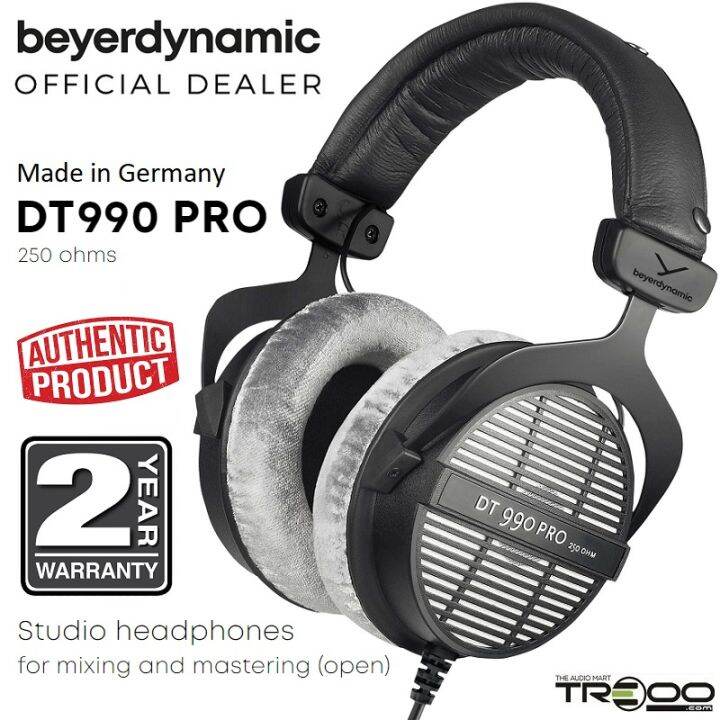 Beyerdynamic DT990 PRO Studio Monitoring Over-Ear Headphone for ...