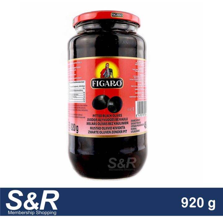 Figaro Pitted Black Olives 920g | Lazada PH
