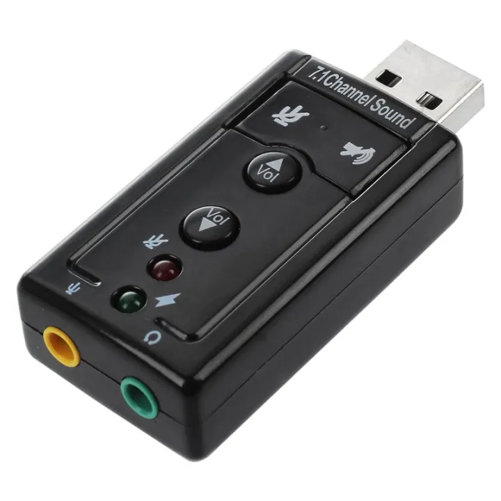 7.1 Channel USB External Sound Card Audio Adapter | Lazada PH