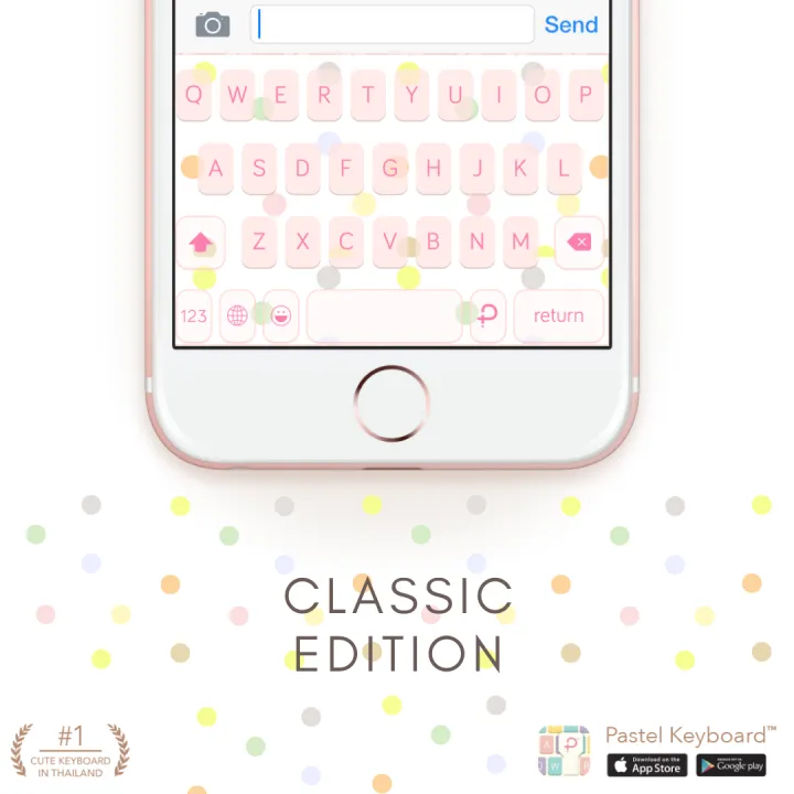 Classic Edition Keyboard Theme⎮(E-Voucher) for Pastel Keyboard App ...