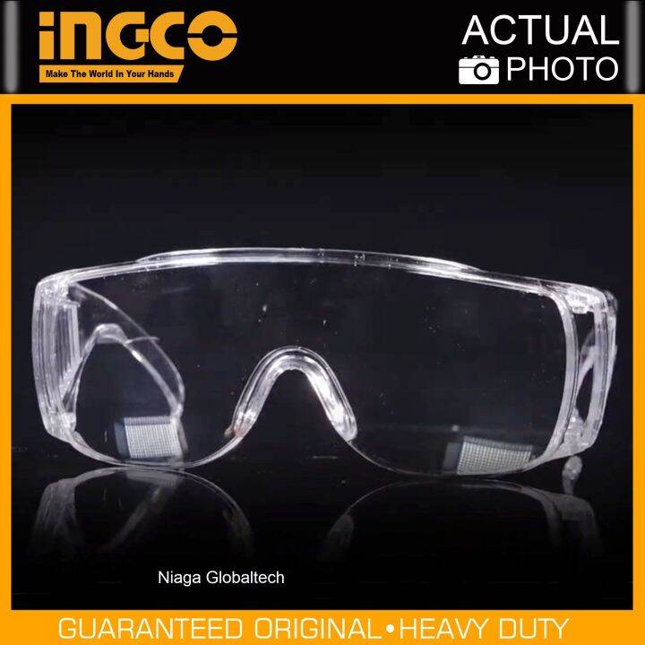 INGCO HSG05 KACAMATA GOOGLE SAFETY KACAMATA PROYEK KACAMATA TUKANG SAFETY GOOGLE SAFETY GLASSES ...